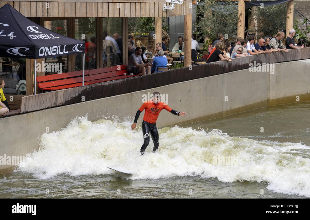 Surfing facility in the city centre of Rotterdam, Rif010, supposedly ...