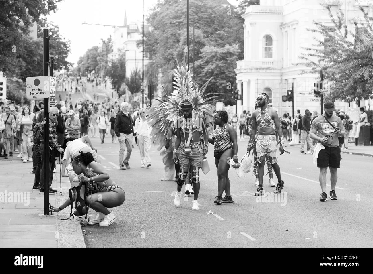 Notting hill carnival graffiti Black and White Stock Photos & Images ...