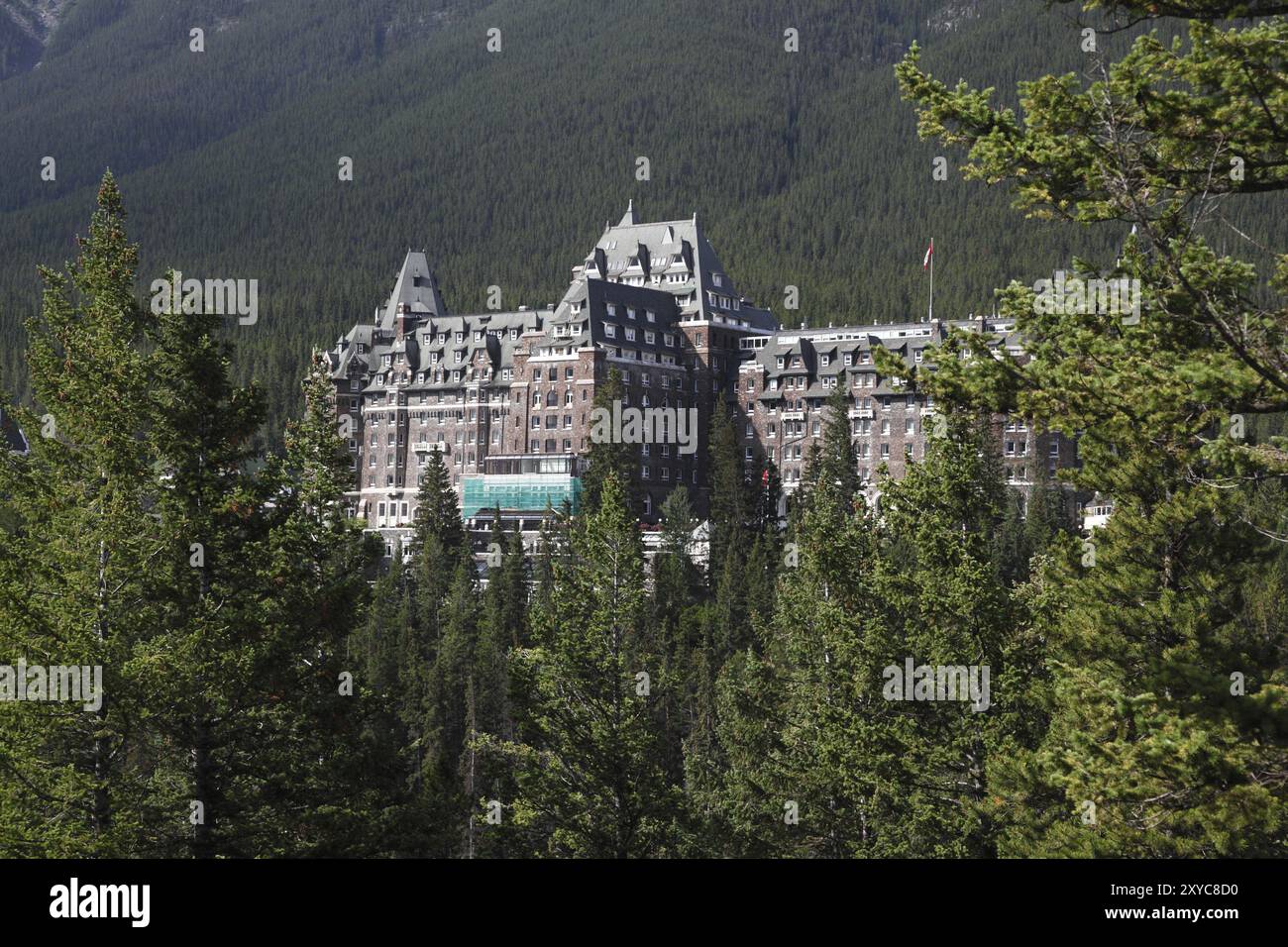 Fairmont Banff Springs Hotel Stock Photo - Alamy