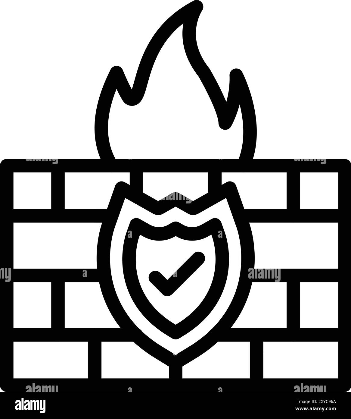 Firewall image Black and White Stock Photos & Images - Alamy