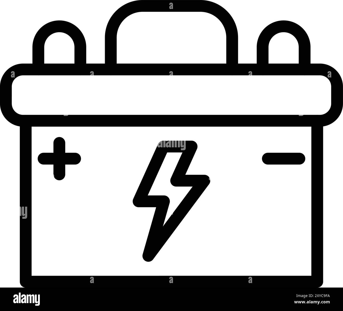 Editable battery icons hi-res stock photography and images - Alamy