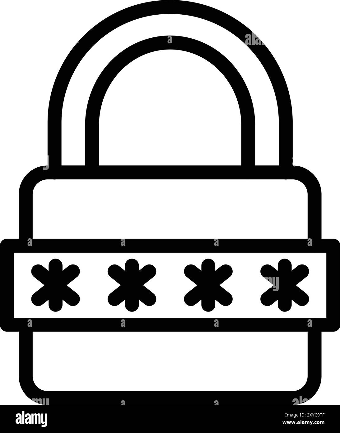 Password image Stock Vector Images - Alamy