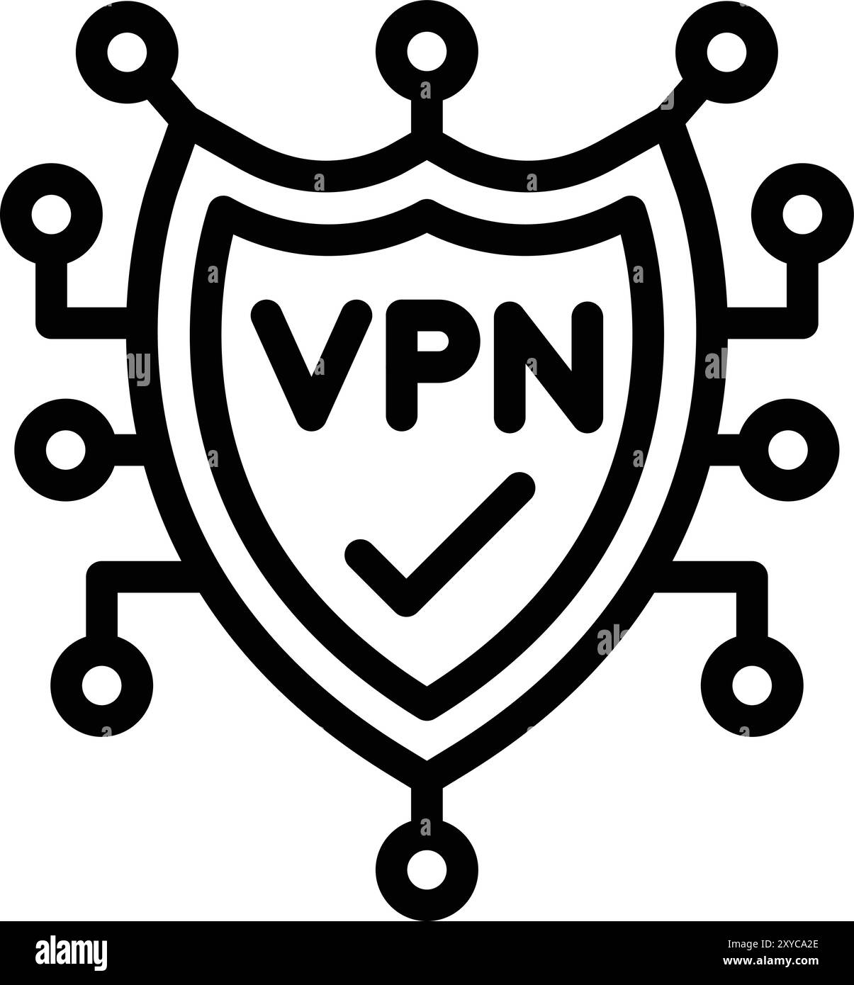 Vpn image Stock Vector Images - Alamy