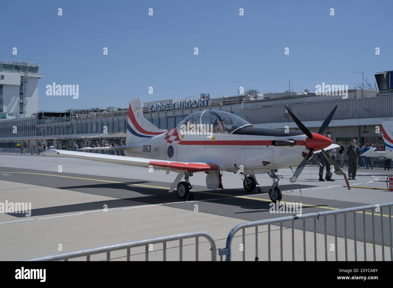 Croatian Air Force Pilatus PC9 Stock Photo - Alamy