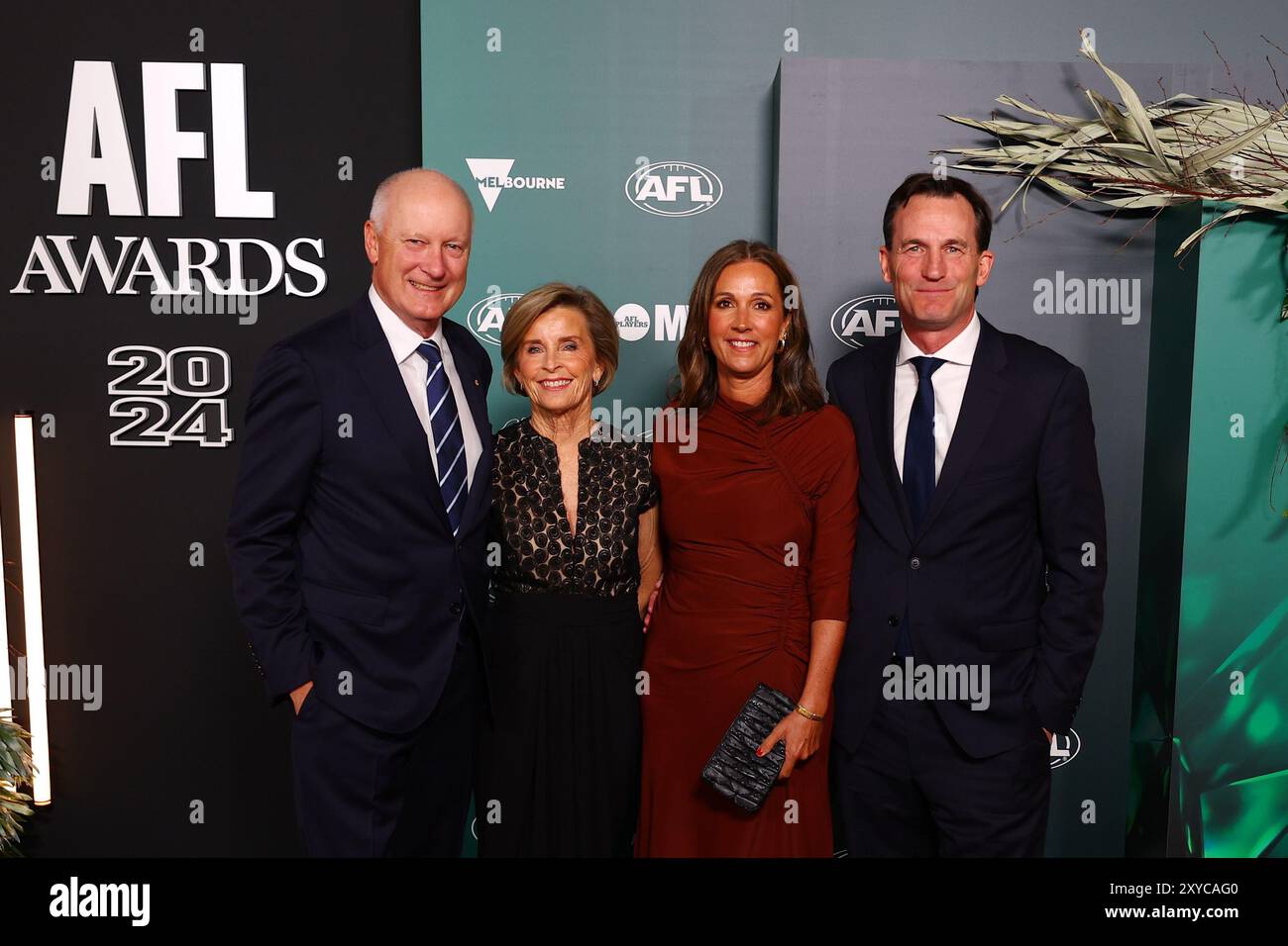 Melbourne, Australia. 29th Aug, 2024. AFL Commission Chairman Richard ...