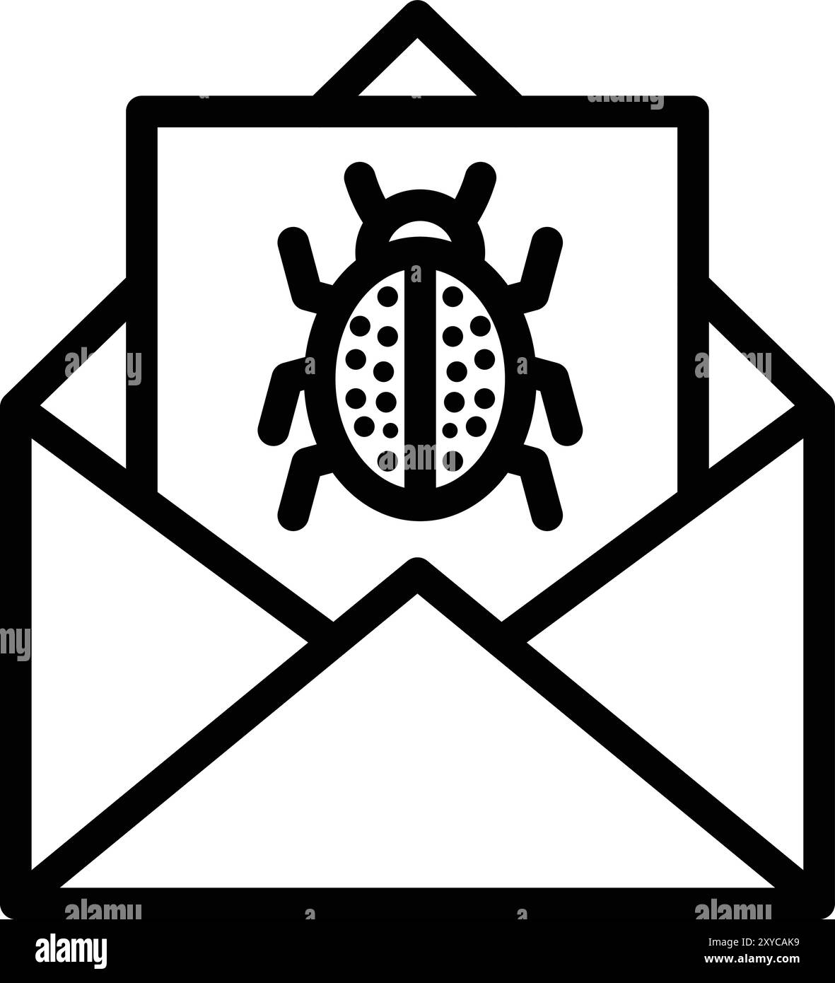 Mail Vector Icon Design Illustration Stock Vector Image & Art - Alamy