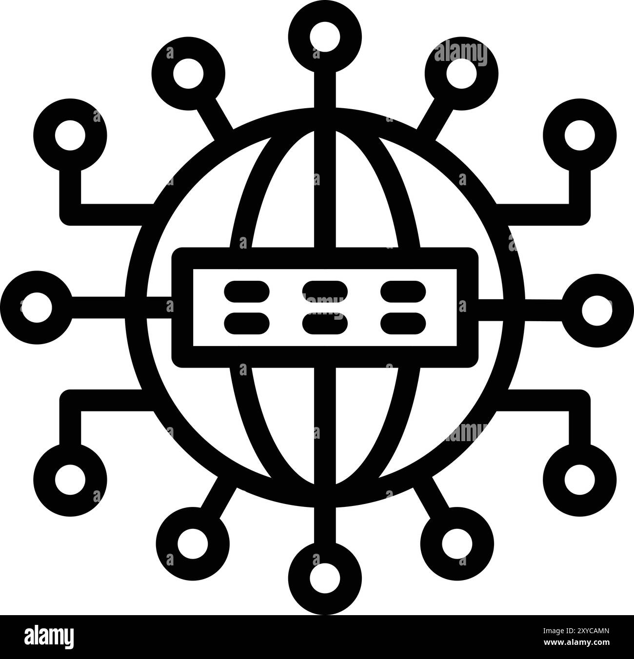 Simple domain image Stock Vector Images - Alamy