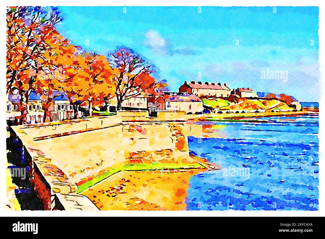 Town houses uk Cut Out Stock Images & Pictures - Alamy