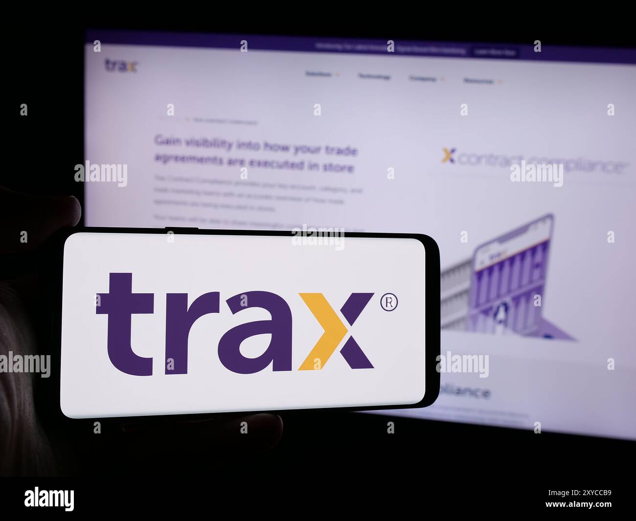 Trax logo hi-res stock photography and images - Alamy
