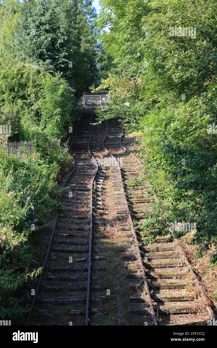Hay Inclined Plane Coalport Ironbridge Gorge Shropshire UK industrial ...