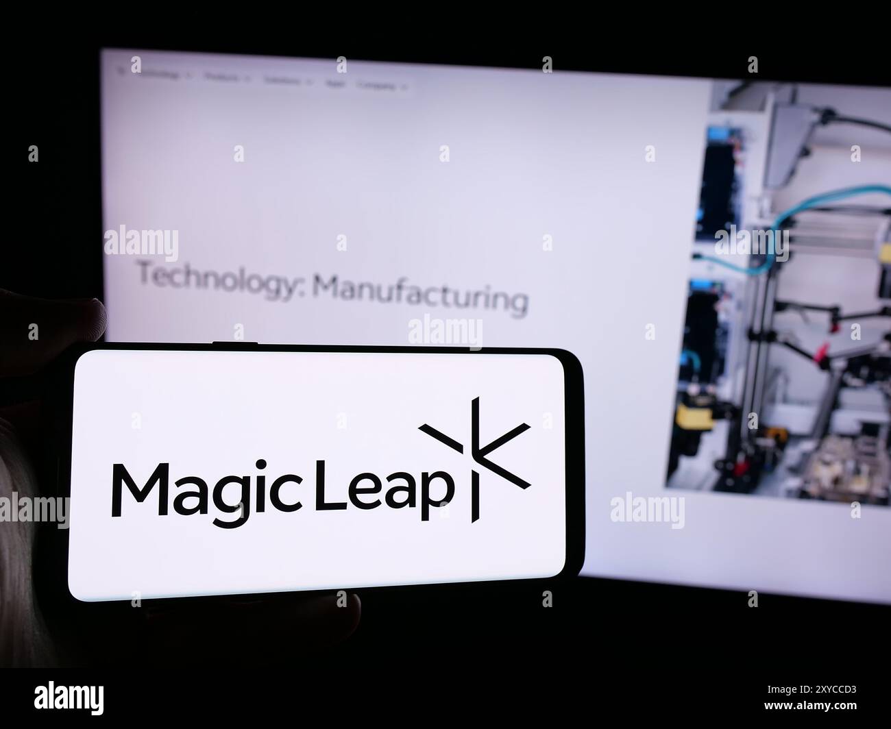 Magic leap logo hi-res stock photography and images - Alamy