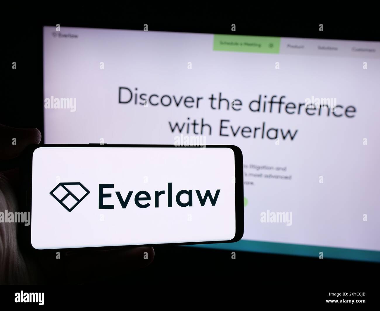 Everlaw logo hi-res stock photography and images - Alamy