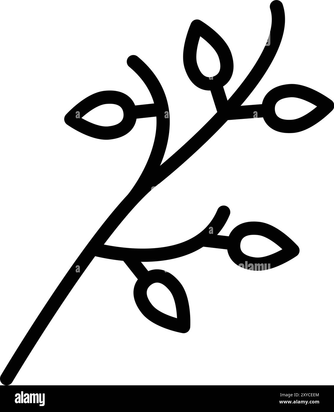 65 leaves Stock Vector Images - Alamy