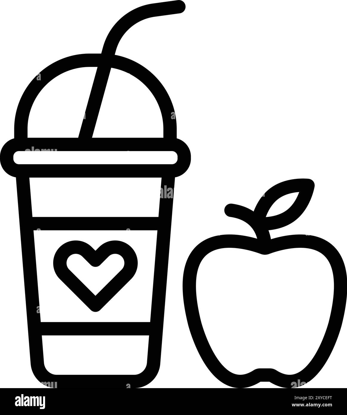 Milkshake Vector Icon Design Illustration Stock Vector Image & Art - Alamy
