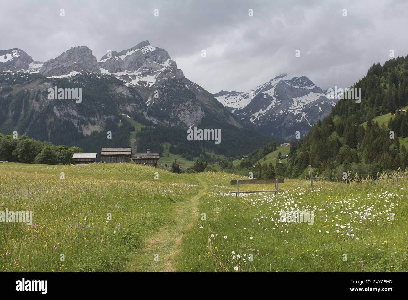 Rainy day in alps hi-res stock photography and images - Alamy