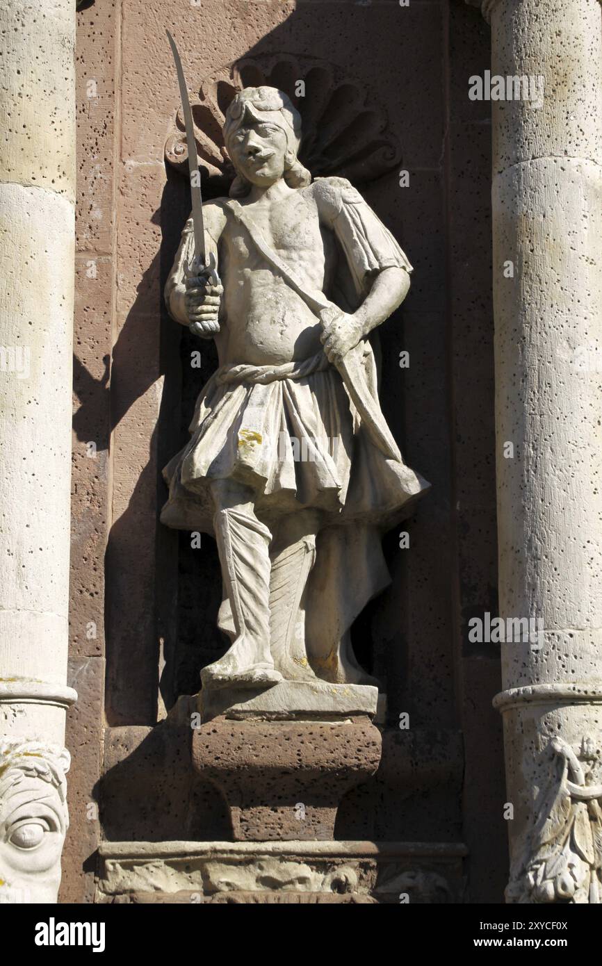 Corvey Monastery (detail main entrance Stock Photo - Alamy