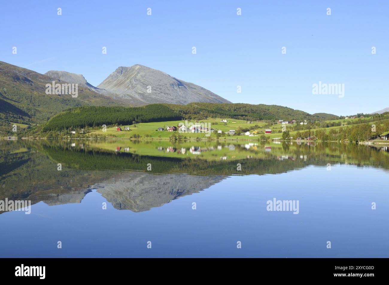 Along the Otta in Norway Stock Photo - Alamy