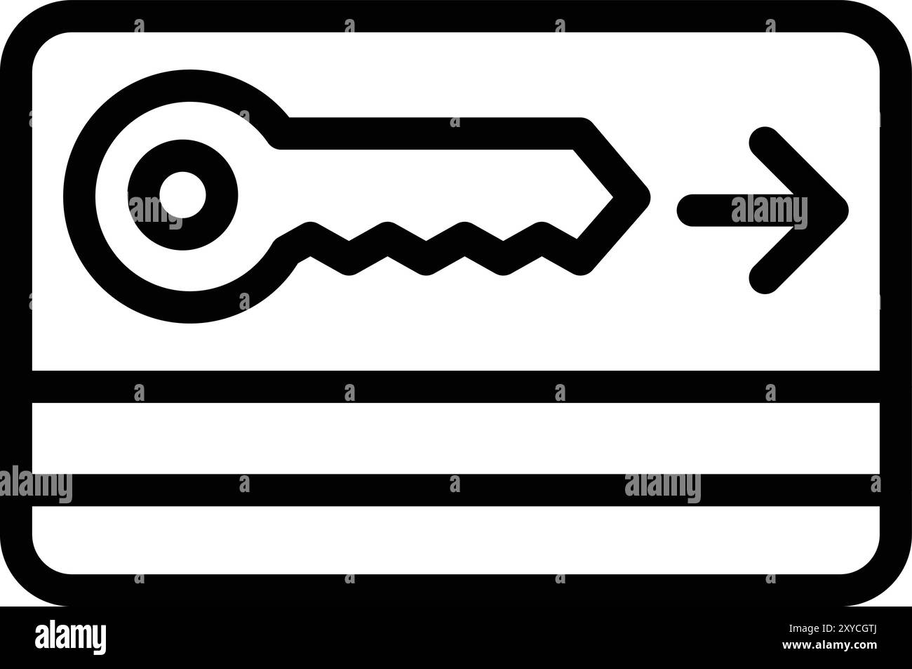 Hotel key card Black and White Stock Photos & Images - Alamy