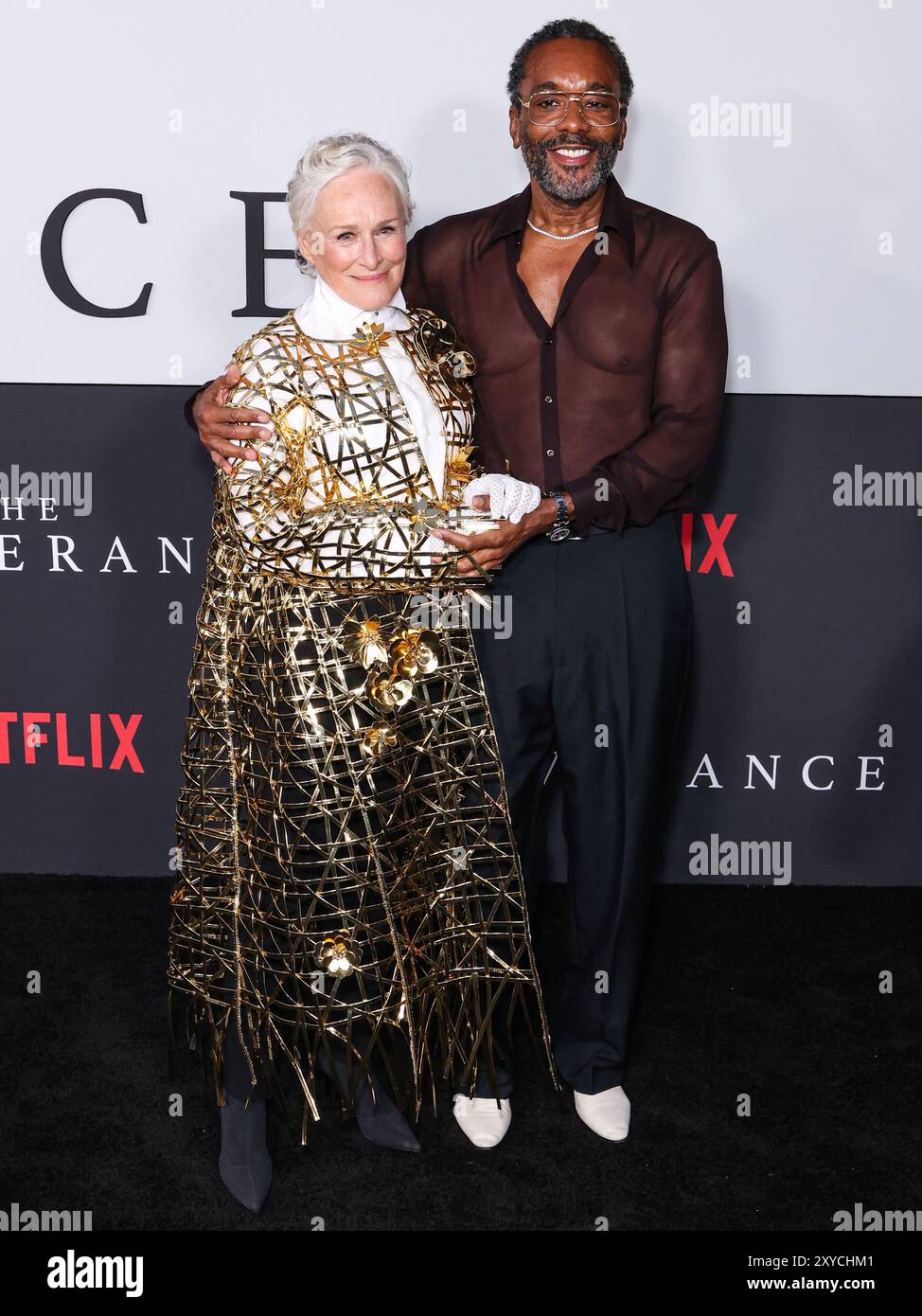 HOLLYWOOD, LOS ANGELES, CALIFORNIA, USA - AUGUST 28: Glenn Close and ...
