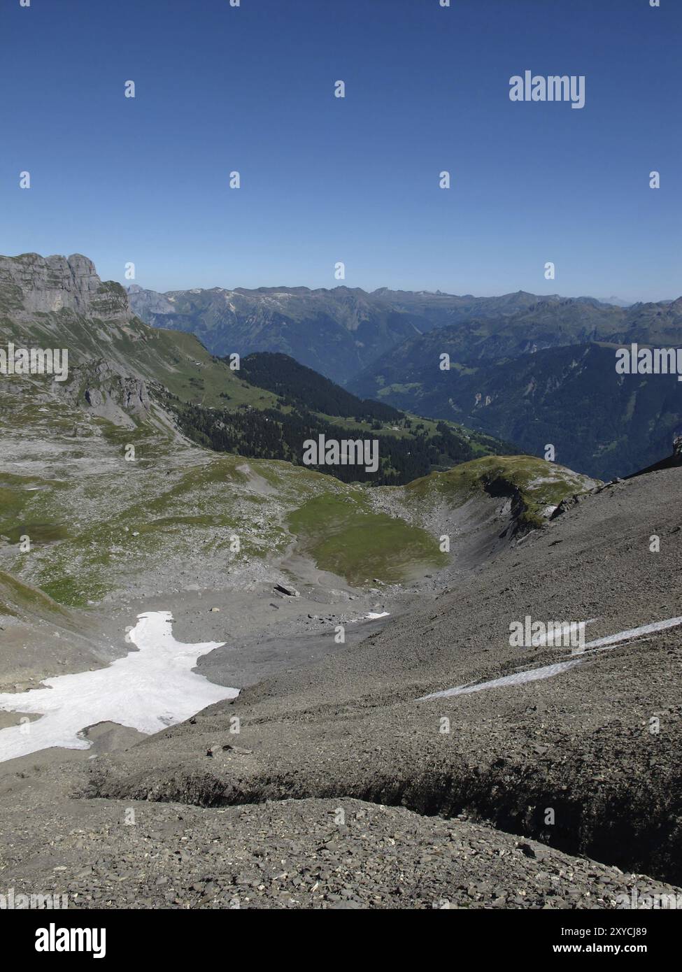 Alpine scenery braunwald switzerland hi-res stock photography and ...