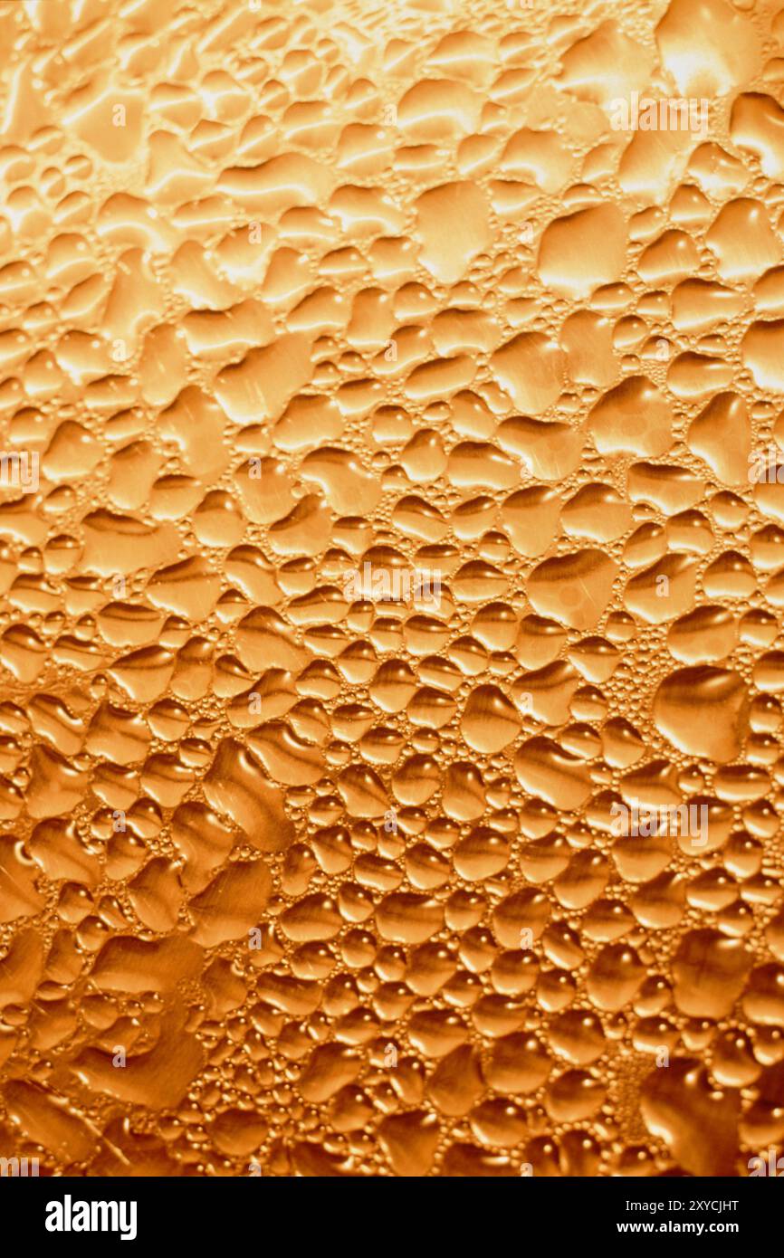 Art photograph. Water droplets on glass windowpane Stock Photo - Alamy