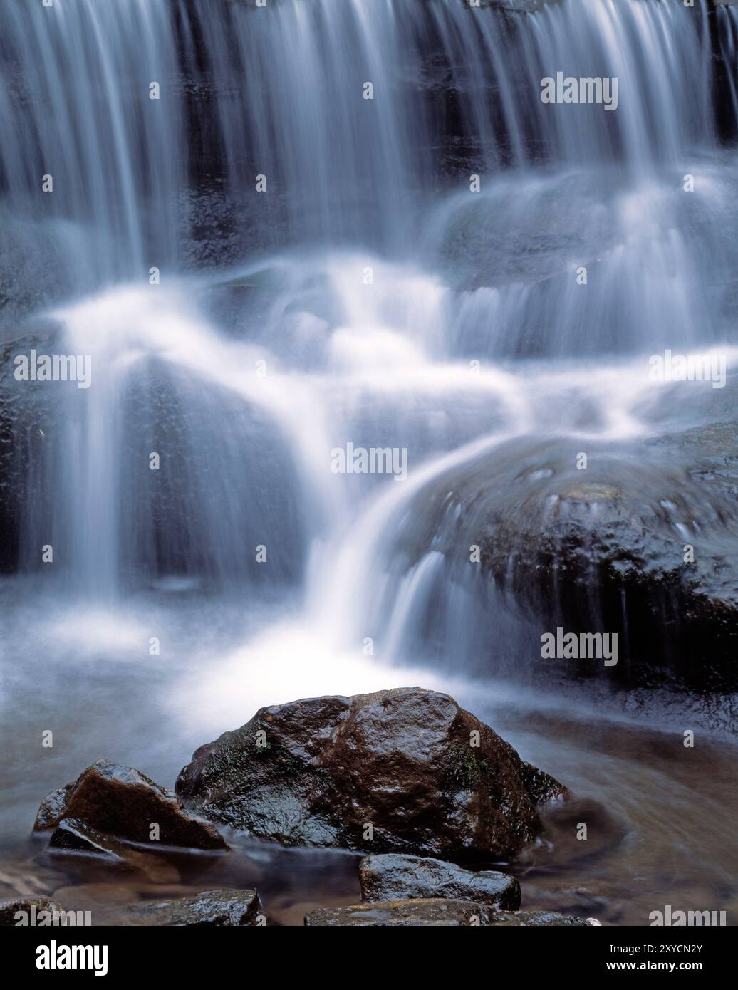 Close up blue falls splashing hi-res stock photography and images - Alamy