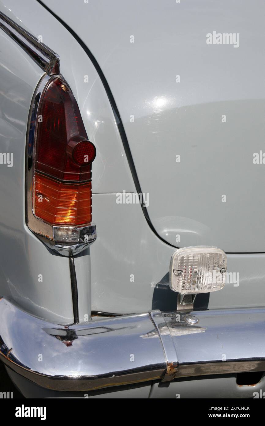 Vintage car tail light Stock Photo - Alamy