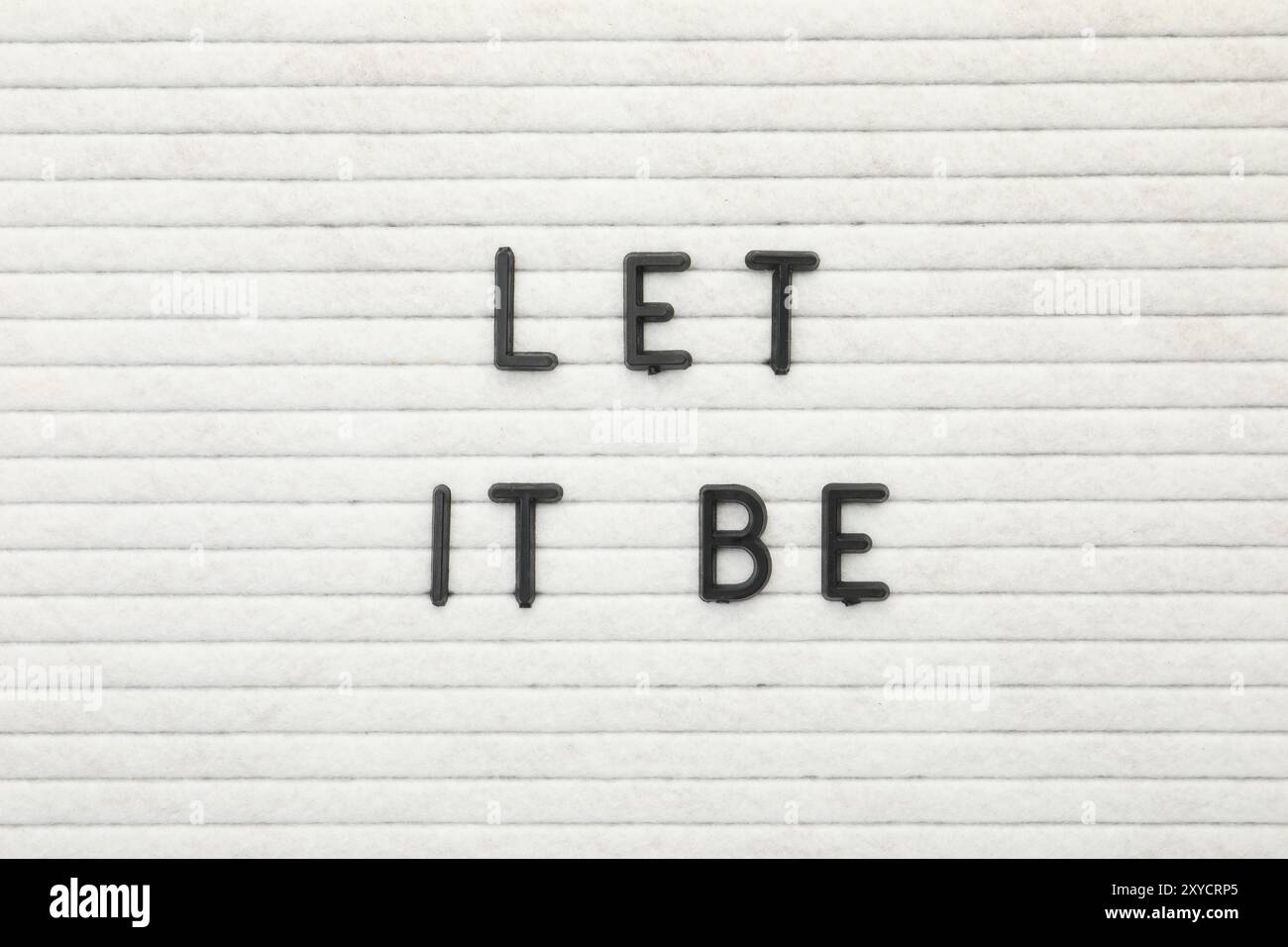 Let letter hi-res stock photography and images - Alamy