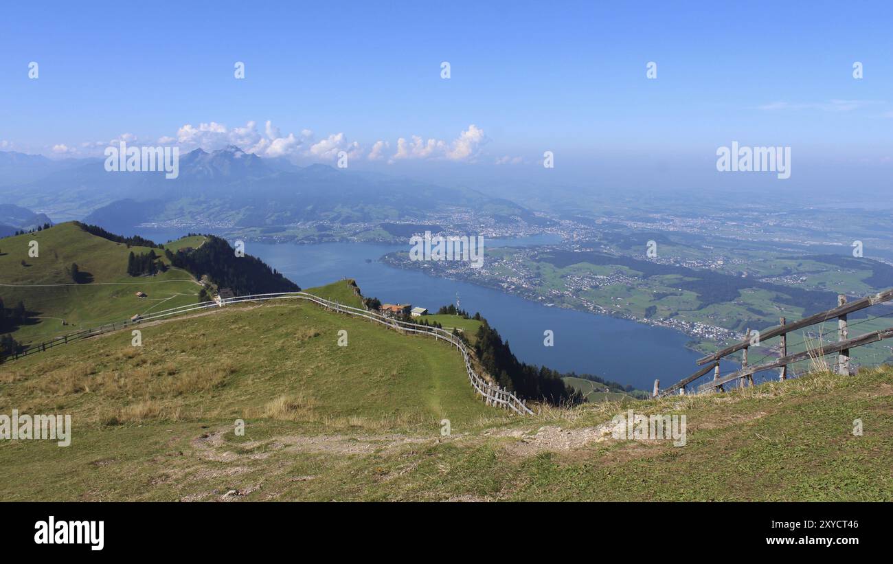 Top view over lucerne hi-res stock photography and images - Alamy