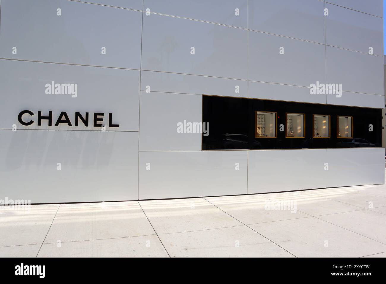 Beverly Hills, California: CHANEL fashion store on Rodeo Drive, Beverly ...