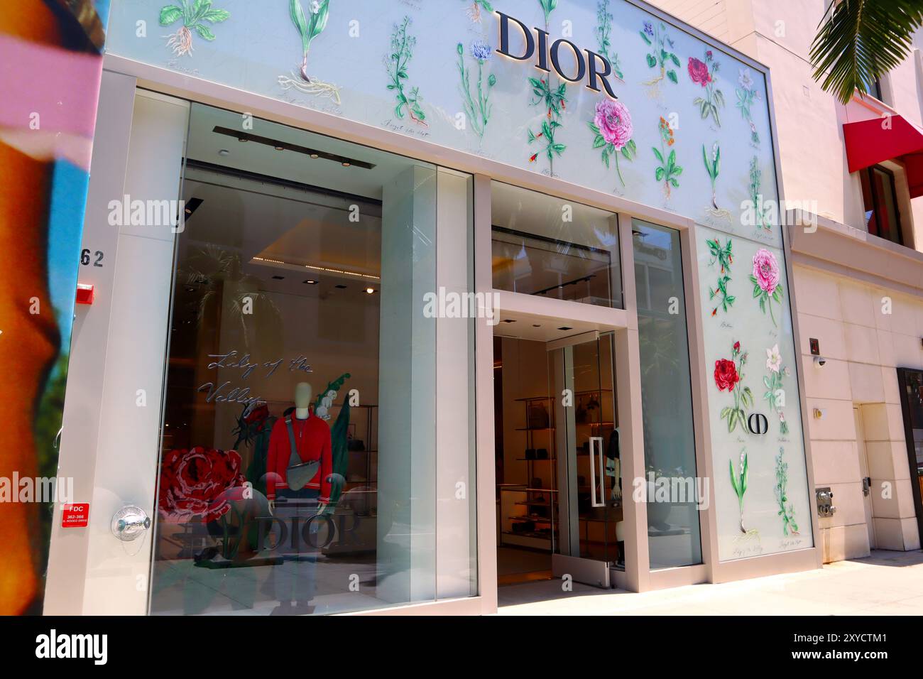 Beverly Hills, California: DIOR fashion store on Rodeo Drive, Beverly ...
