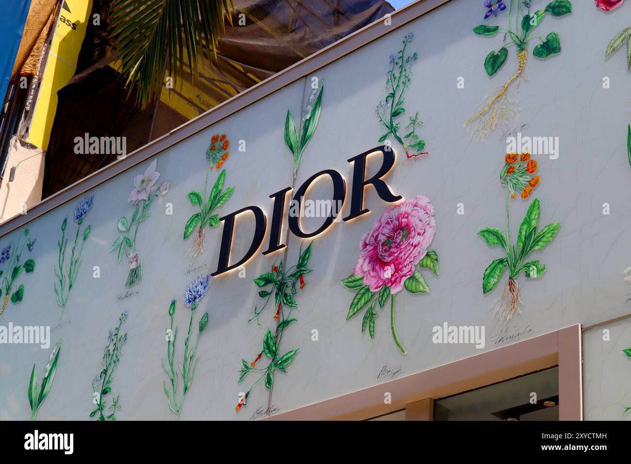 Beverly Hills, California: DIOR fashion store on Rodeo Drive, Beverly ...