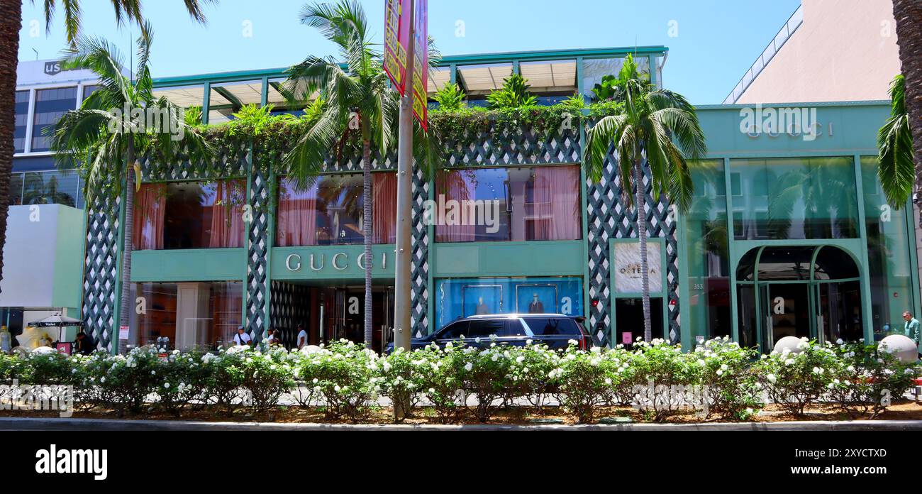 Gucci store rodeo drive hi-res stock photography and images - Alamy