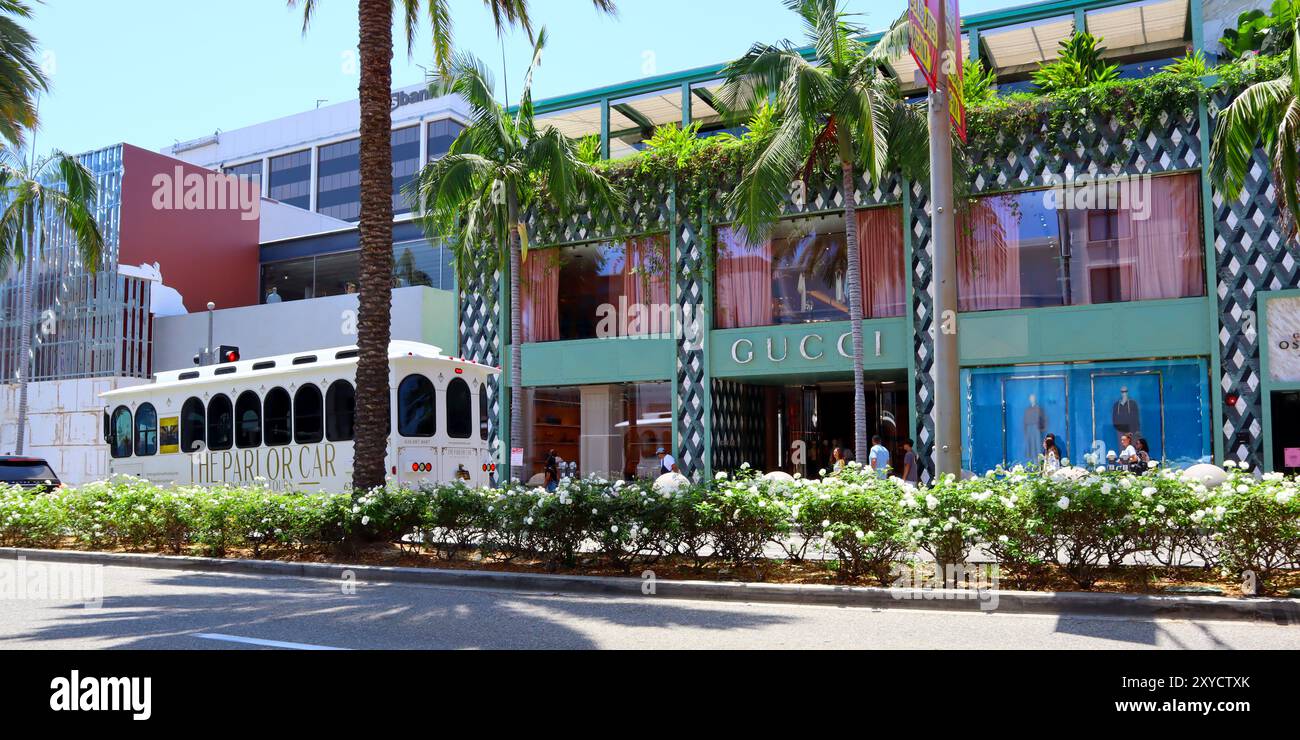 Gucci store rodeo drive hi-res stock photography and images - Alamy