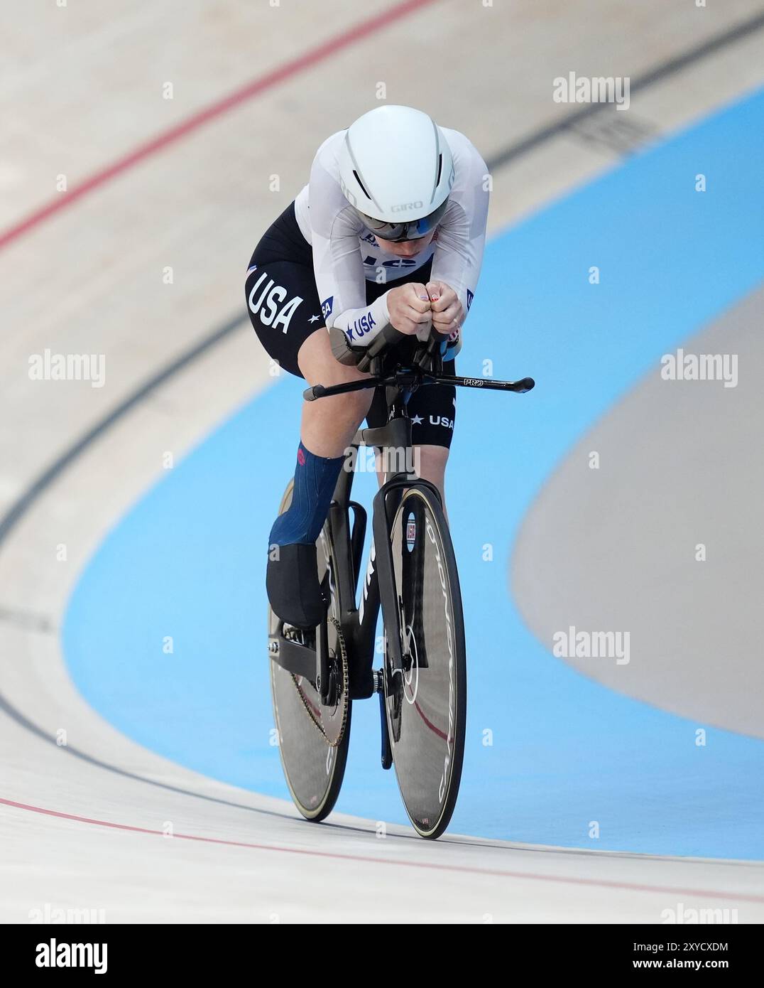 USA's Samantha Bosco during the Women's C4-5 500m Time Trial at the ...