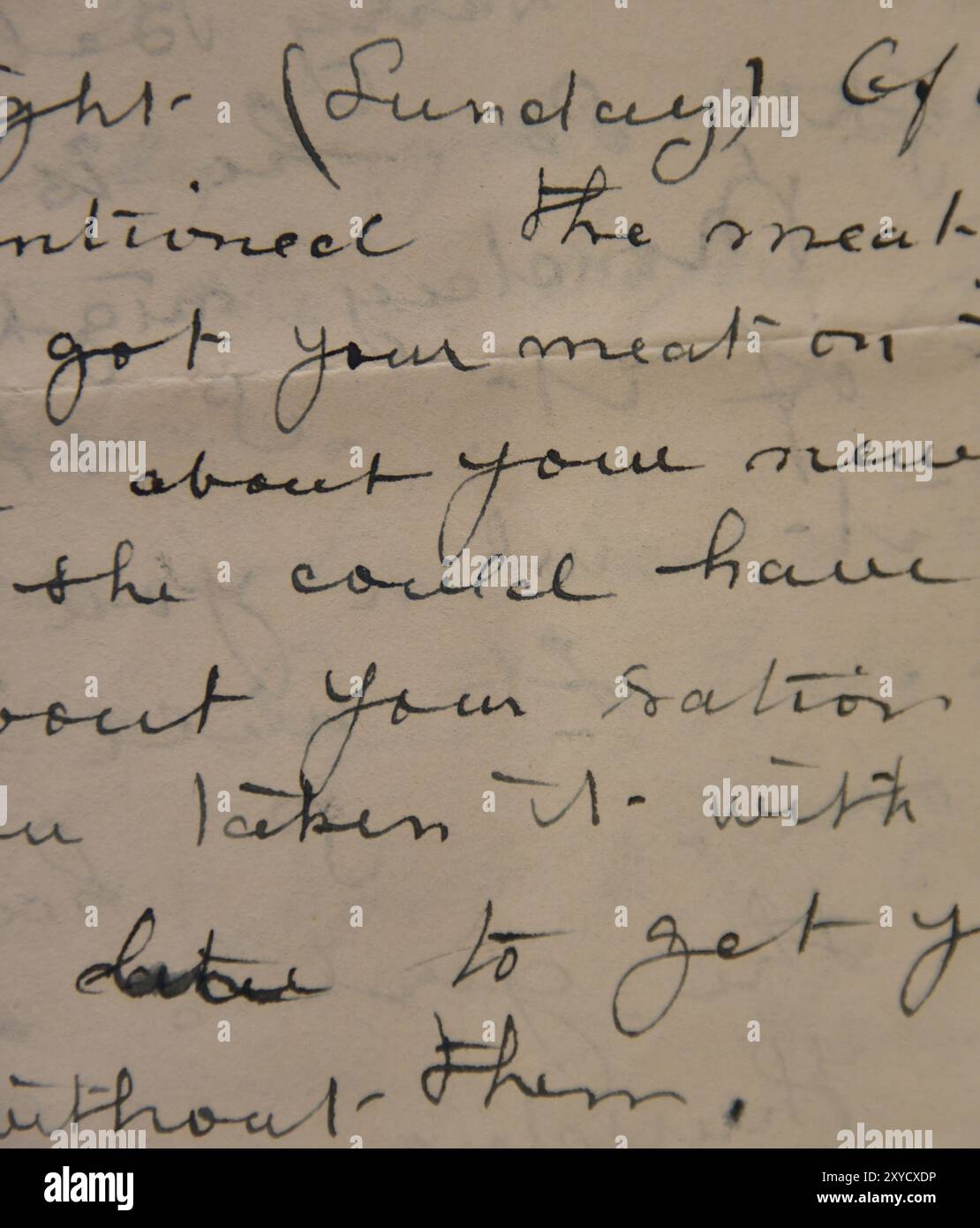 Handwritten letter 1940s hi-res stock photography and images - Alamy
