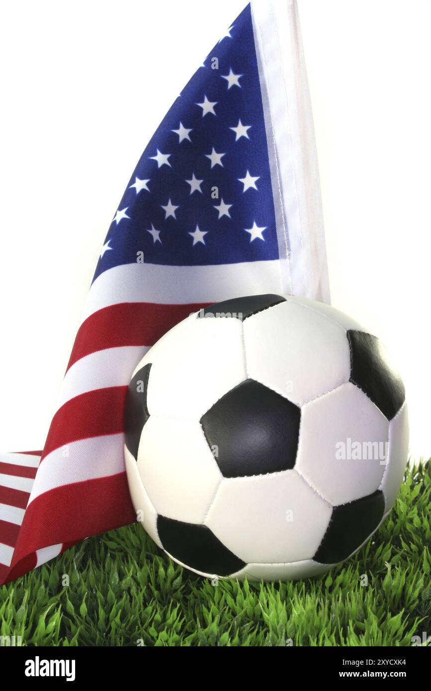 Us flag football hi-res stock photography and images - Alamy