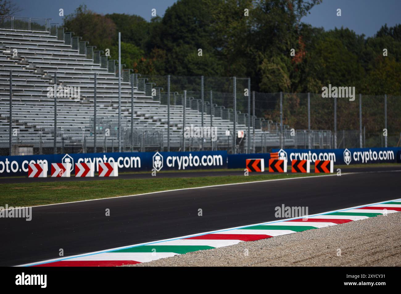 Monza, Italie. 29th Aug, 2024. Kerbs, detail, illustration, gravel ...