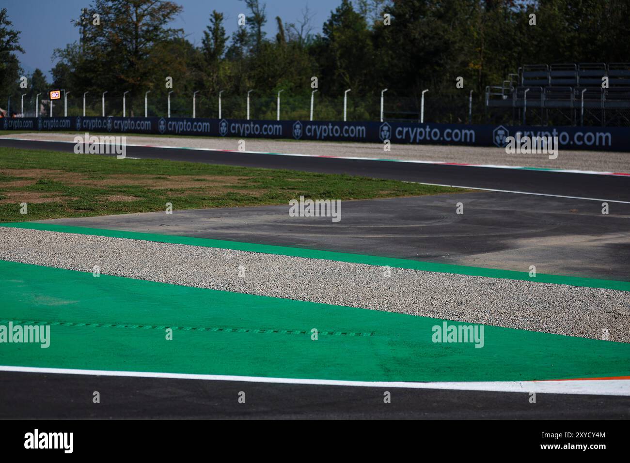 Monza, Italie. 29th Aug, 2024. Kerbs, detail, illustration, gravel ...