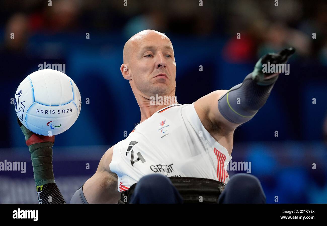 Great Britain's Gavin Walker during the wheelchair rugby at the Champ ...