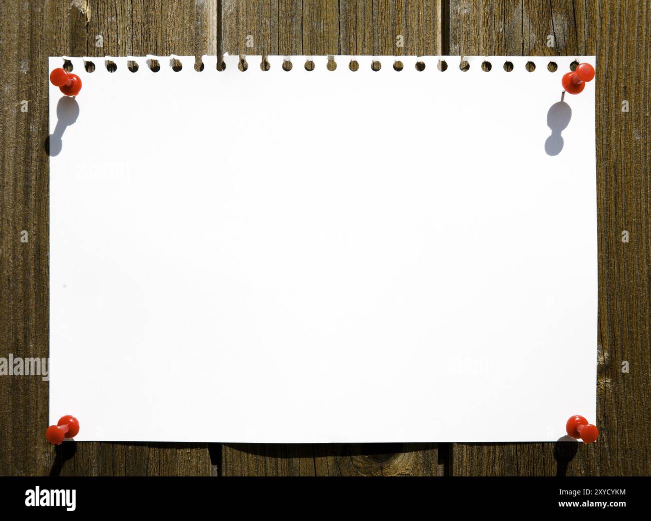 Blank notepad page hi-res stock photography and images - Alamy