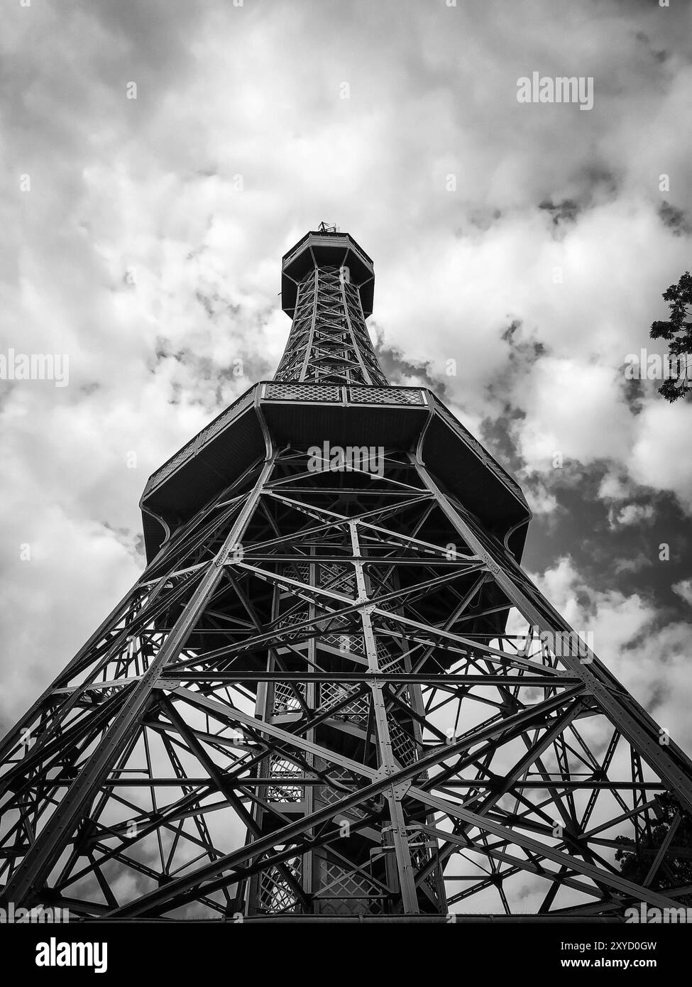 View old observation tower Black and White Stock Photos & Images - Alamy