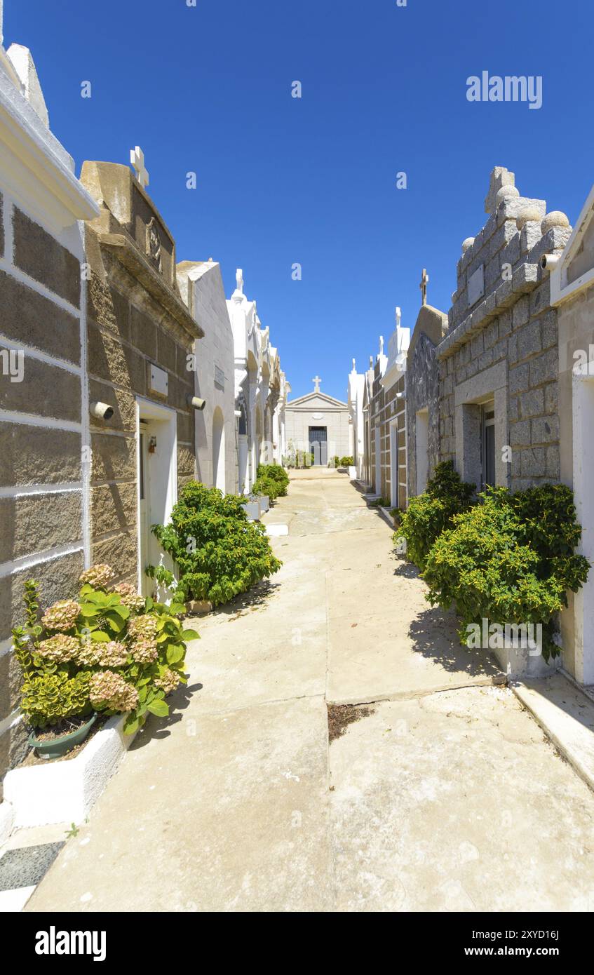 Inside the marine cemetery of Bonifacio, Corsica Stock Photo - Alamy