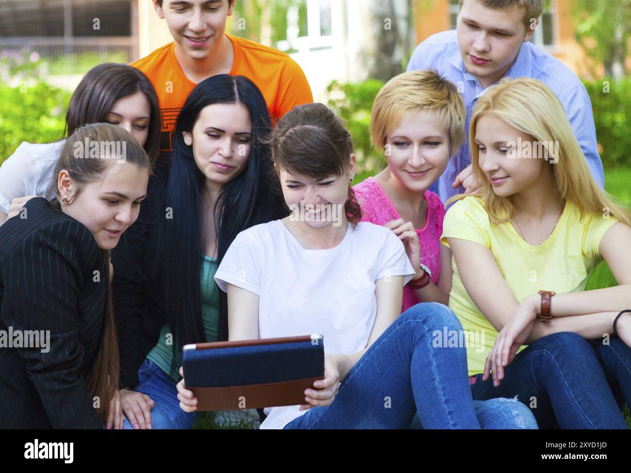 College student using computer system hi-res stock photography and ...