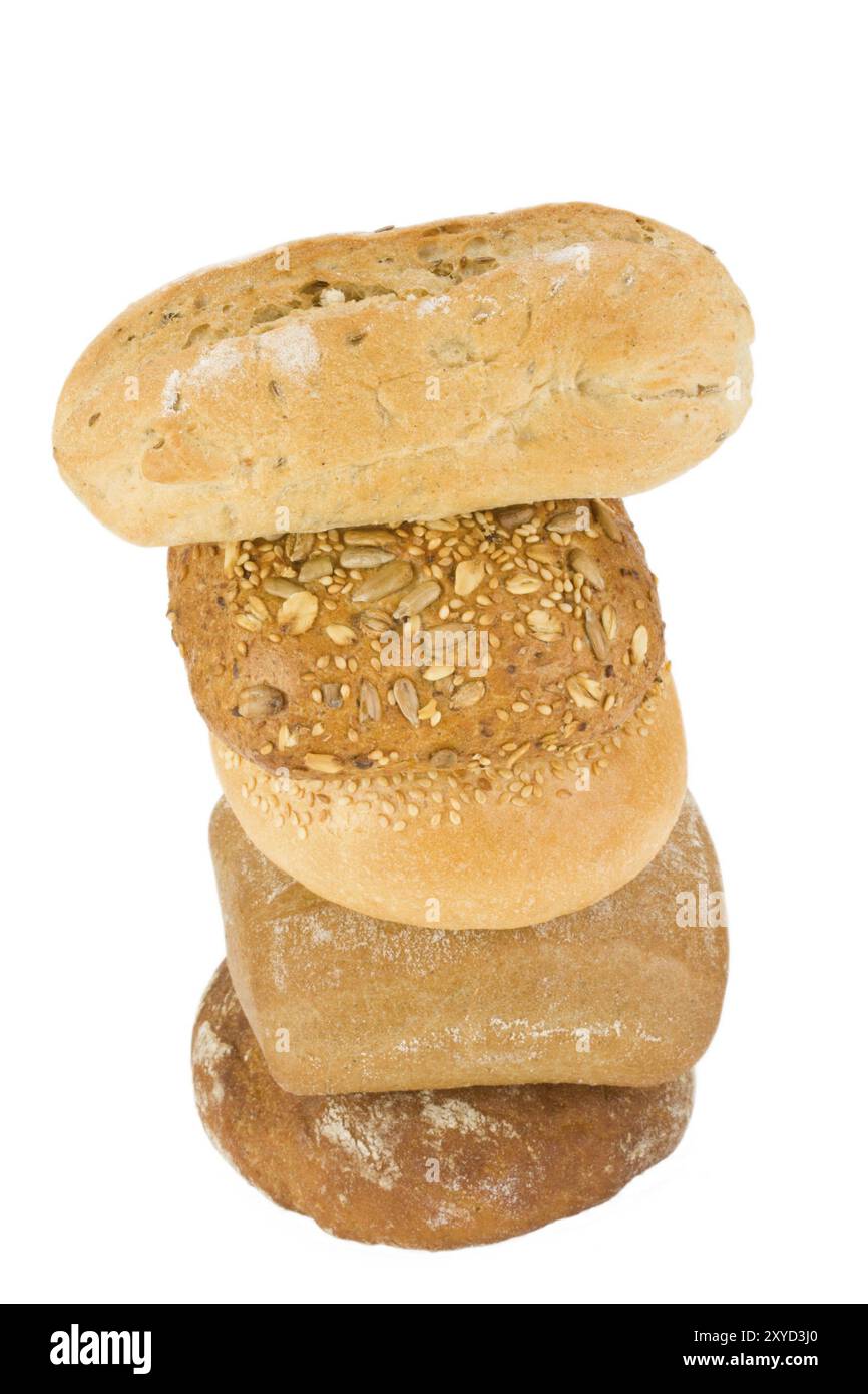 Buns on white background hi-res stock photography and images - Alamy