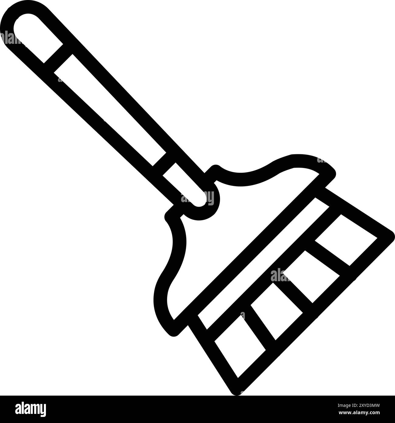 Sweeping brush Black and White Stock Photos & Images - Alamy