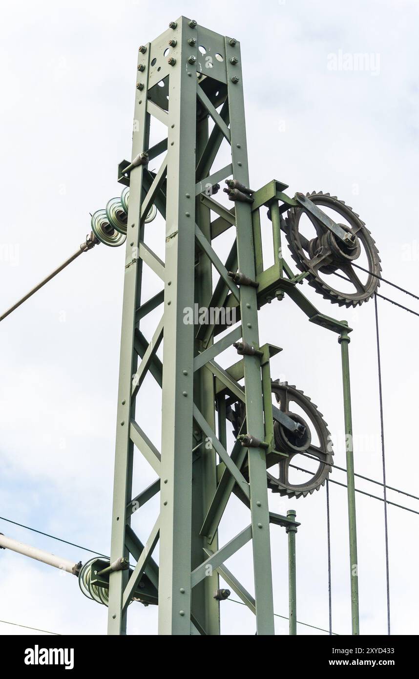 Electrical railway pylon overhead hi-res stock photography and images ...