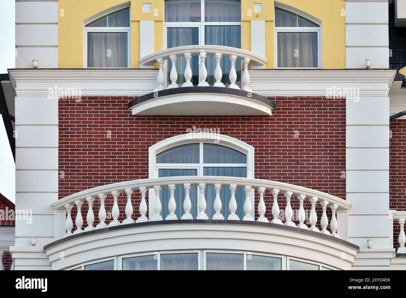 Balconies balustrades hi-res stock photography and images - Alamy
