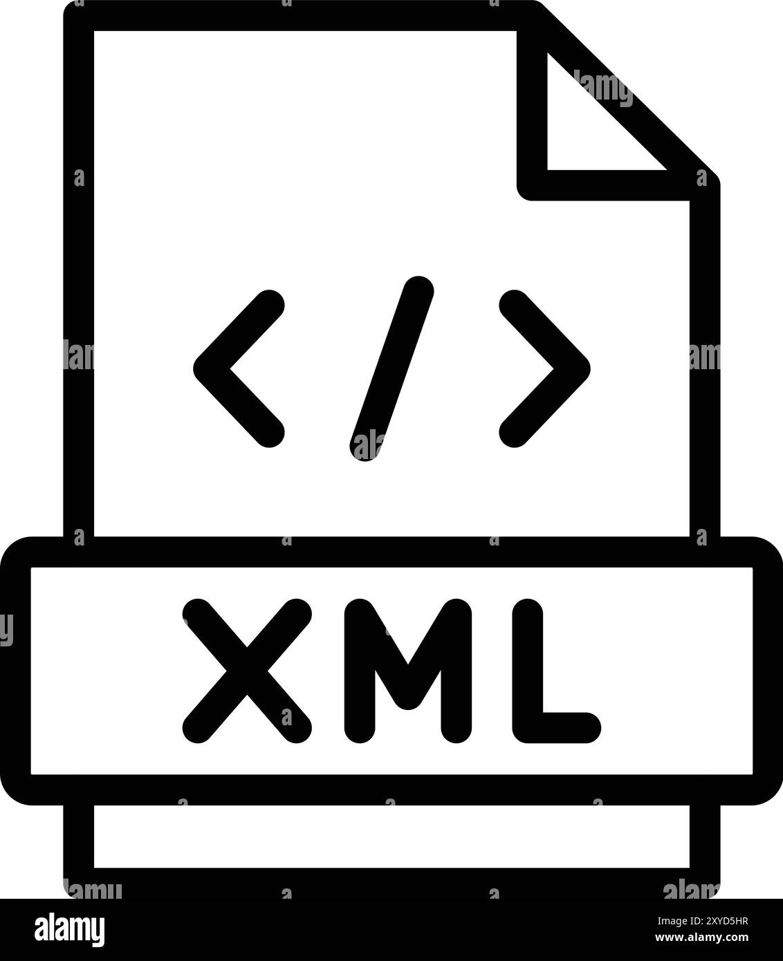 Xml vector vectors Black and White Stock Photos & Images - Alamy