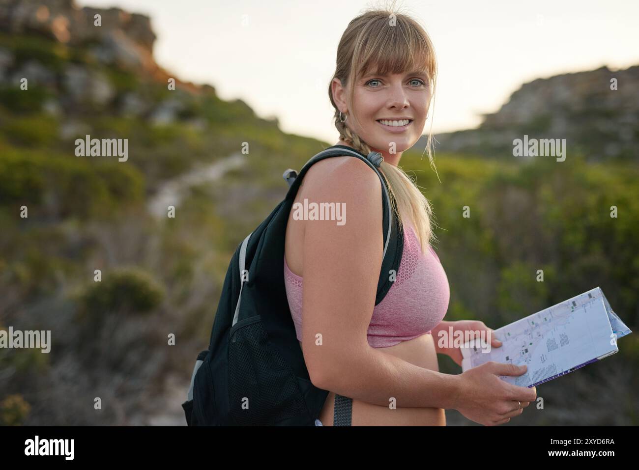 Peru hiking map hi-res stock photography and images - Alamy